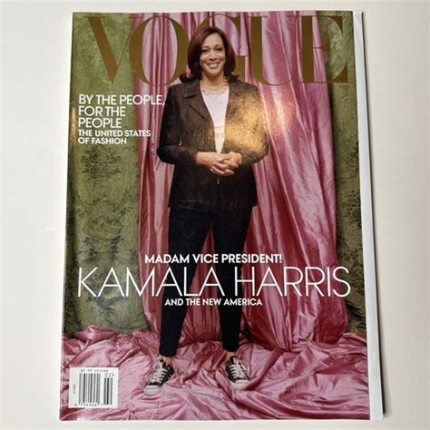 Kamala Harris Vice President Vogue Magazine February 2021 Excellent No