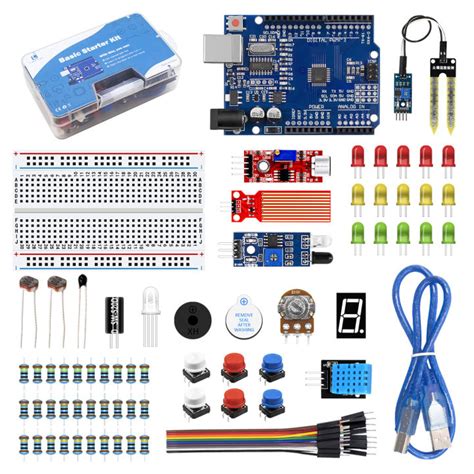 lafvin basic starter kit for arduino uno set r3 diy kit r3 board