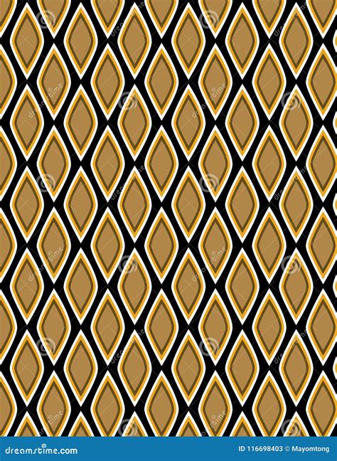 Geometric Rhombus Pattern Stock Vector Illustration Of Line 116698403