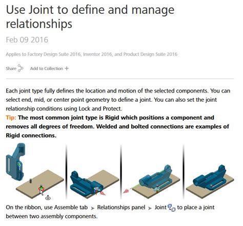 set joint default to rigid autodesk community