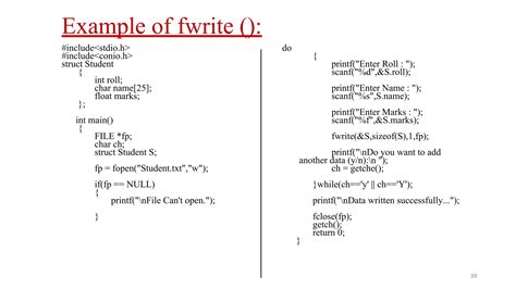 Unit 5 File Handling In C Programmingpdf