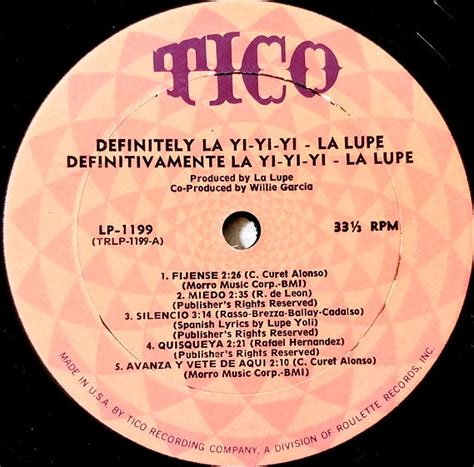 Tico Album Discography