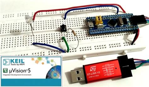 Programming Stm32f103c8 Using Keil Uvision And Stm32cubemx Electronics
