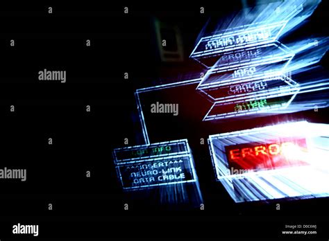Main Menu Error Abstract Background Stock Photo Alamy