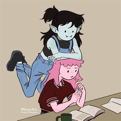 Marcy And Princess Bubblegum Princesa Jujuba