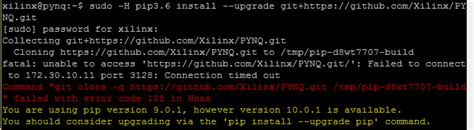 PYNQ Update Issue Issue Xilinx PYNQ GitHub