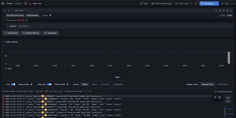 Inconsistent In Showing Logs For The Query With Empty Filter In Loki