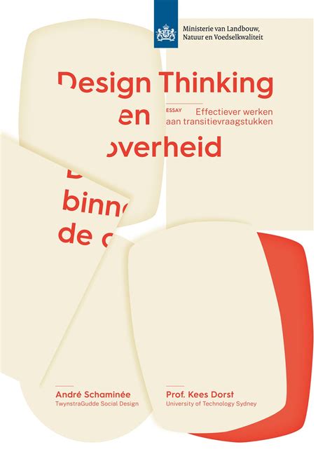 Begin Maart Verschijnt Van Kees Dorst En Mijzelf Het Essay Design