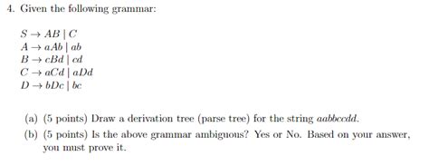 Solved Given the following | Chegg.com