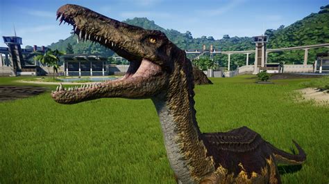 6 Minutes Of Baryonyx Jurassic World Evolution Youtube