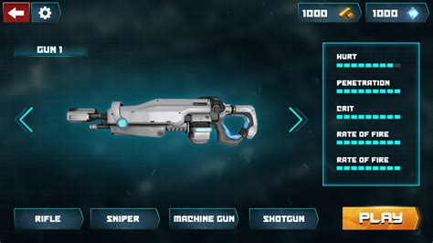 Shooting Game Ui On Behance Shooting Game Ui On Behance