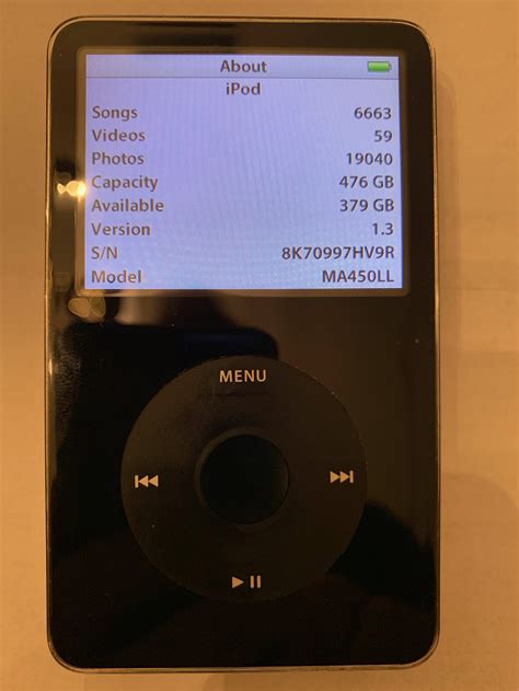 Ipod Classic Second Generation