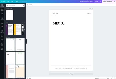 Free Online Memo Maker Design A Custom Memo Canva