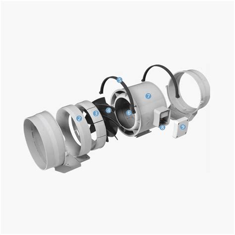 Inline Duct Fan Abs Plastic Your Climate Our Expertise