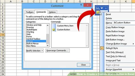 4 Ways To Create A Custom Macro Button In Excel Wikihow