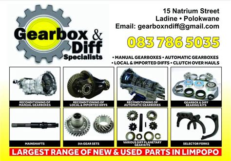 Gearbox For All Your Gearbox And Diff Requirements The Name To Remember Is Gearbox And Diff