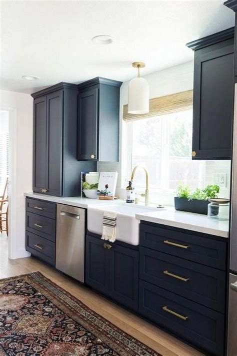A Guide To Navy Kitchen Cabinets Home Cabinets