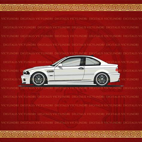 Bmw M3 E46 Png Bmw Decal Car Printables Bumper Sticker Png Bumper Sticker Design T Shirt