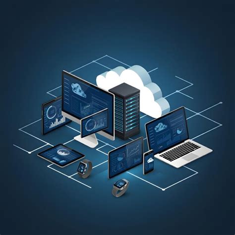 Cloud Computing Infrastructure Overview Multidevice Connectivity In Cloud Systems Data Analytics