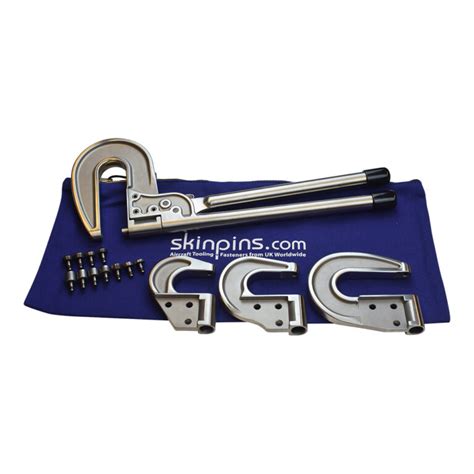 Deluxe Rivet Squeezer Kit 1 5 2 3 And 4 Yokes Plus Dies Skinpins