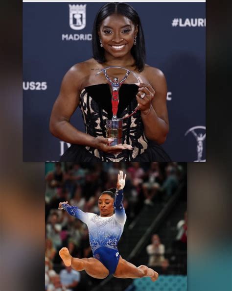 Calaguas Gymnast Simone Biles Wins Laureus Award Sportswoman Of The