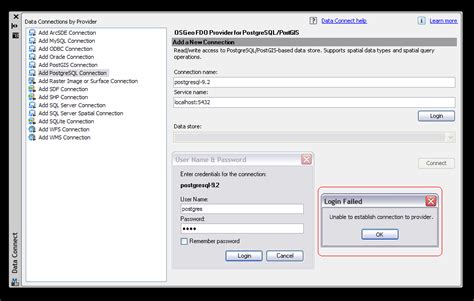 Postgis 20 Error Connecting To Postgresql 92 Using Autocad Map 2011 Geographic Information