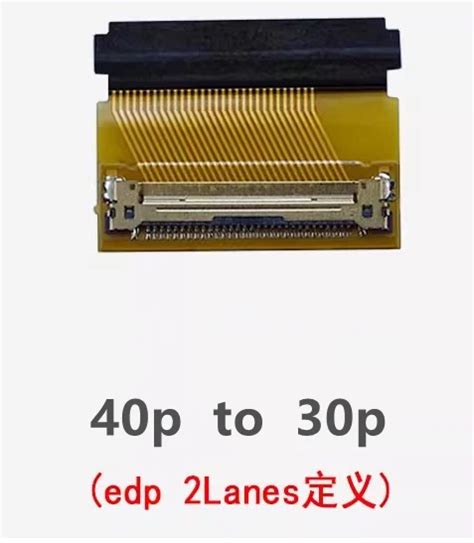 40pin Edp Framework4lane To 30pin Edp2 Lane Mainboard
