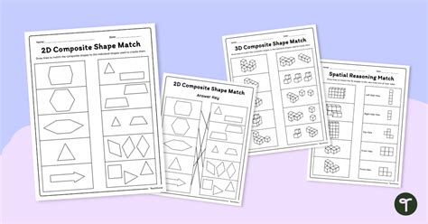 Spatial Reasoning Worksheets Teach Starter