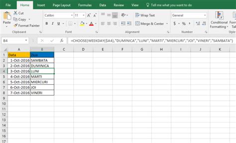 Excel Functii De Referire Choose Cursuri Excel