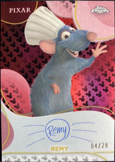 Remy [mickey Mouse Logo] Fa 6 Prices 2025 Topps Chrome Disney