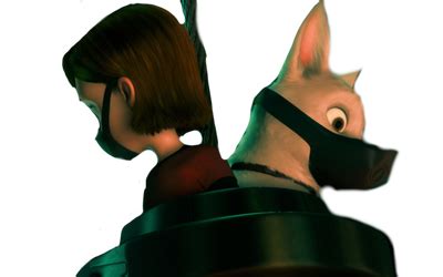 Bolt And Penny Captured By Dracoawesomeness On Deviantart