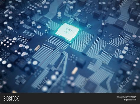 3d rendering circuit image and photo free trial bigstock