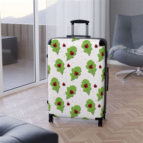Cute Ladybug Suitcase Stylish Travel Companion V Luggage