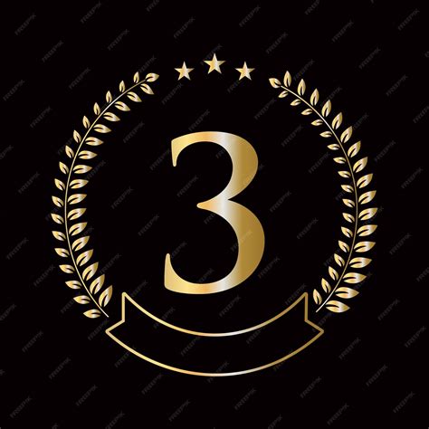 Initial Letter 3 Logo Concept For Education University And Academy