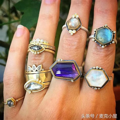 美國設計師富有質感的手工寶石首飾系列 每日頭條