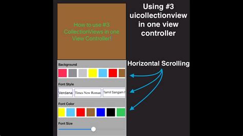 Ios Swift Multiple Collection Views In One View Controller In Swift