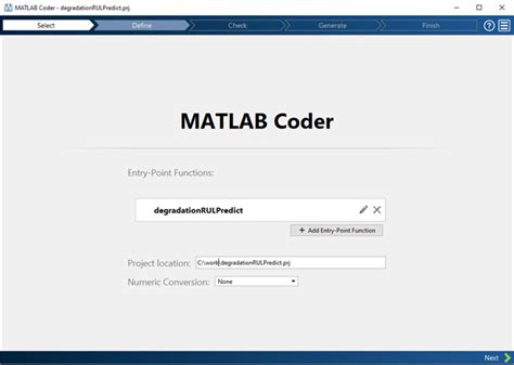 Generate Code For Predicting Remaining Useful Life Matlab And Simulink