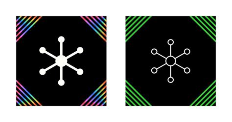 Molecular Structure Vector Icon 28617267 Vector Art At Vecteezy