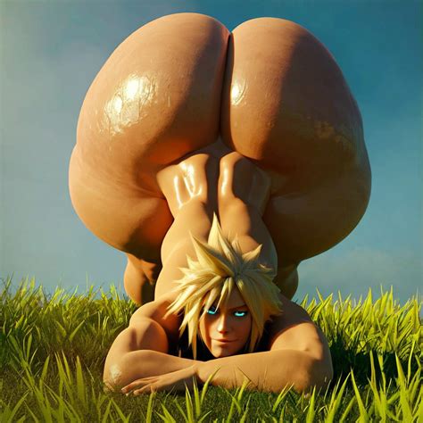 Rule 34 3d Alternate Ass Size Artist Request Ass Bigger Than Head Big Ass Blonde Hair Blue