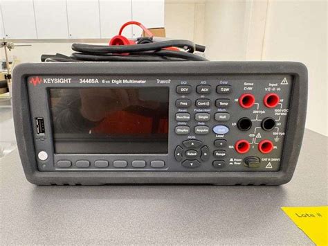 Keysight Truevolt Series Desktop Digital Multimeter That Can Measure Current And Voltage Model