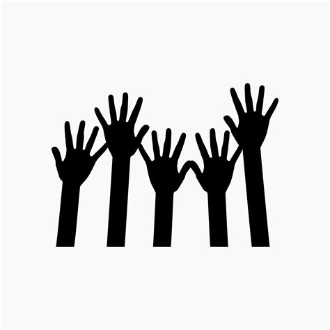 Hands In The Air Clipart