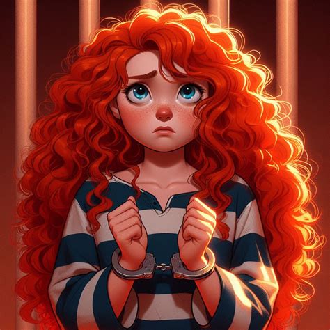 Merida As Handcuffed Prisoner By Darkfoxai On Deviantart