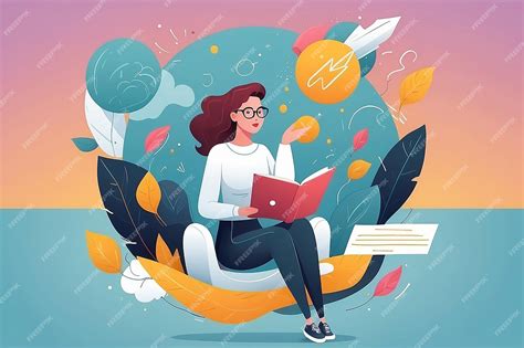 Premium Ai Image Self Confidence Concept Illustration