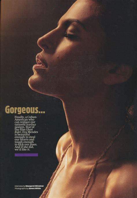 Best From The Past Eva Mendes In Maxim Magazine February 2007