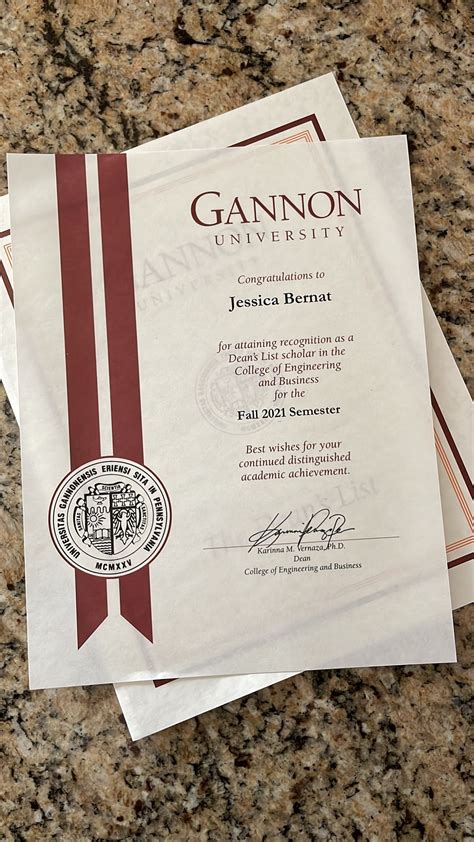 5 5 Semesters On The Deans List But More Excitingly My First 4 0 Jessica Russell Bernat