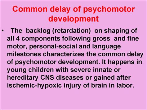 The Medical Aspects Of Psychic Development And Adaptive Behavior In