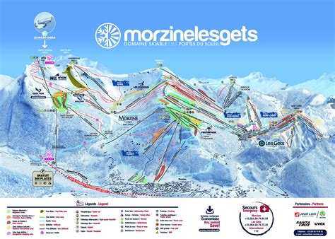 Morzine Ski Map Ski Map Master