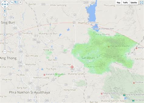 การแสดงผลชนขอมล layers แผนทจาก WMS WMTS Server