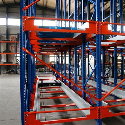 Automatic Warehouse Asrs Retrieval Rack System For Modern Logistics Four Way Shuttle Rack Four