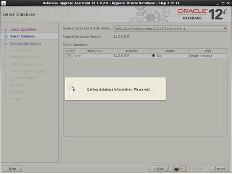 Upgrading An Oracle Database